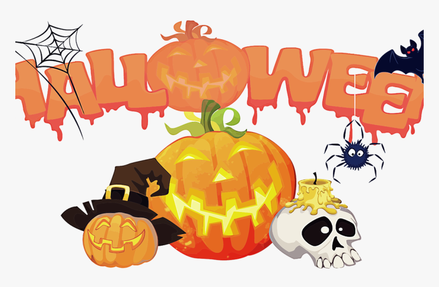 Kids’ Halloween Party - Halloween Decor Clip Art, HD Png Download ...