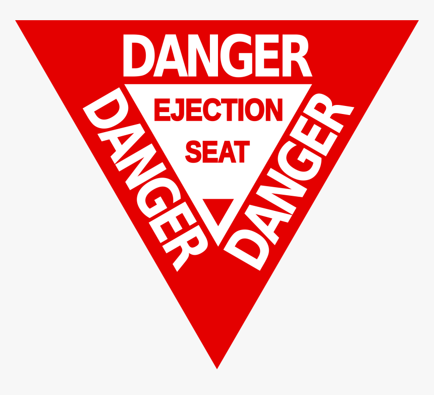 Danger Ejection Seat Png, Transparent Png , Transparent Png Image - PNGitem