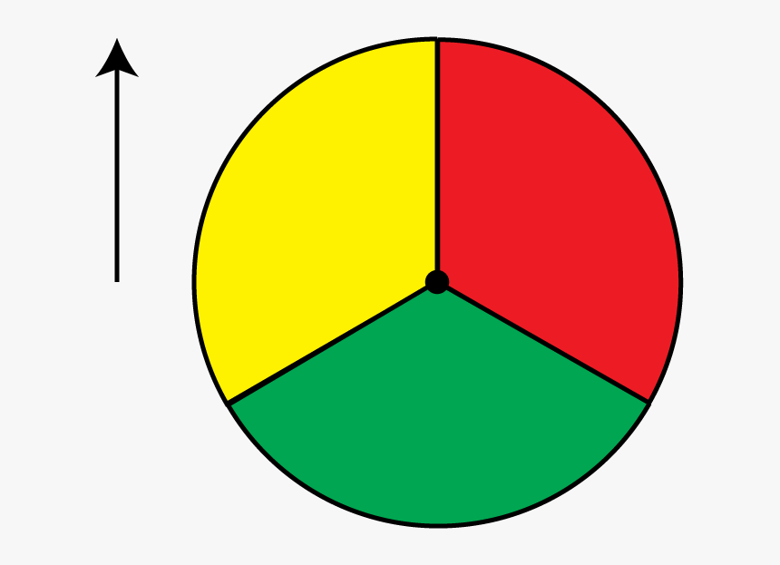 Spinner With 3 Equal Sections, HD Png Download , Transparent Png Image ...
