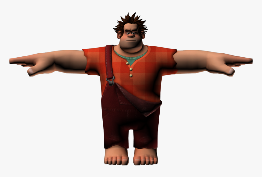 Wreck It Ralph Character Model , Png Download, Transparent Png ...