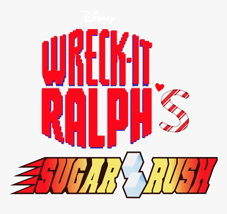 Wreck-it Ralph S Sugar Rush Logo, HD Png Download , Transparent Png ...