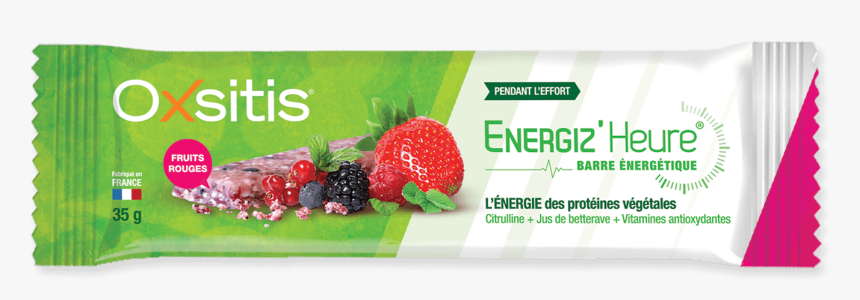 Barre Énergétique Fruits Rouges Pendant Effort Energiz, HD Png Download ...