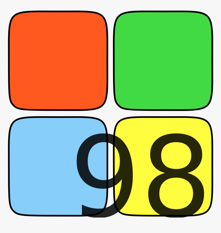 Windows 98 Logo Png, Transparent Png , Transparent Png Image - PNGitem