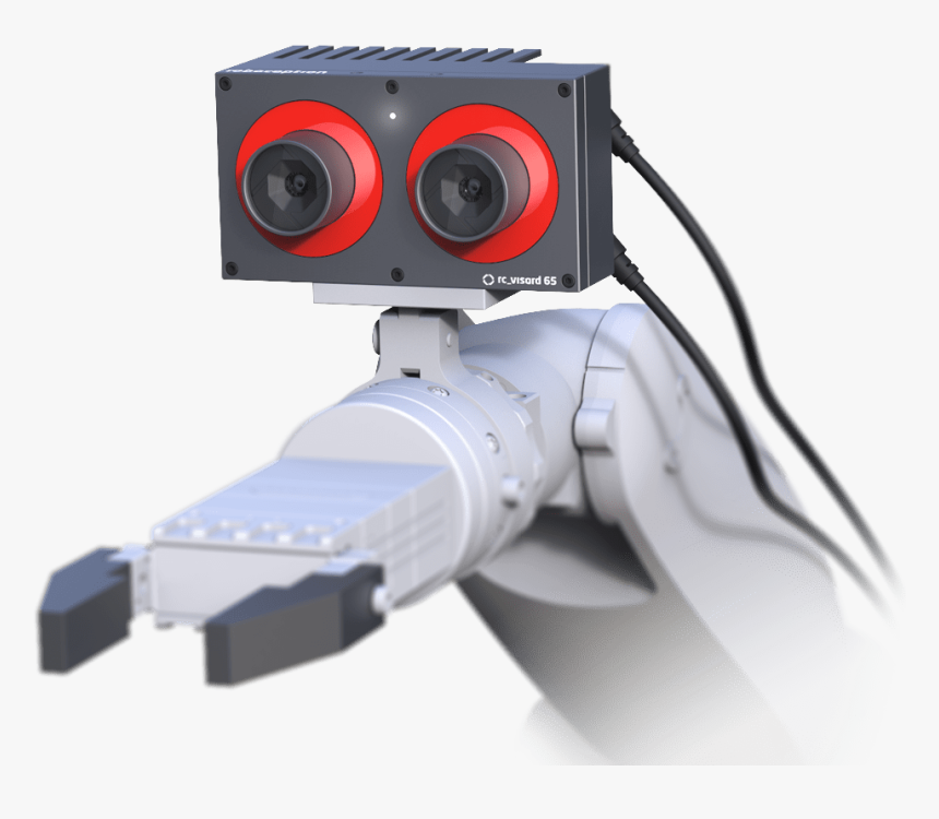 Close Up Of The 3d Sensor Of Roboception, HD Png Download , Transparent ...