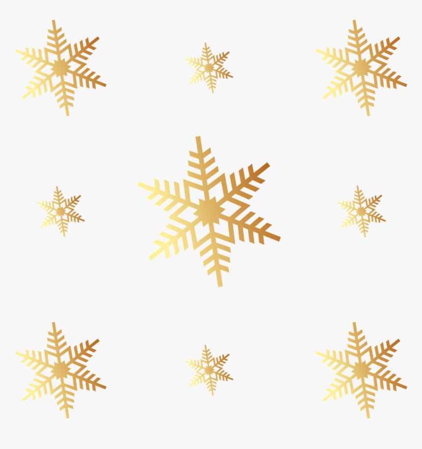 Gold Snowflake Png, Transparent Png , Transparent Png Image - PNGitem
