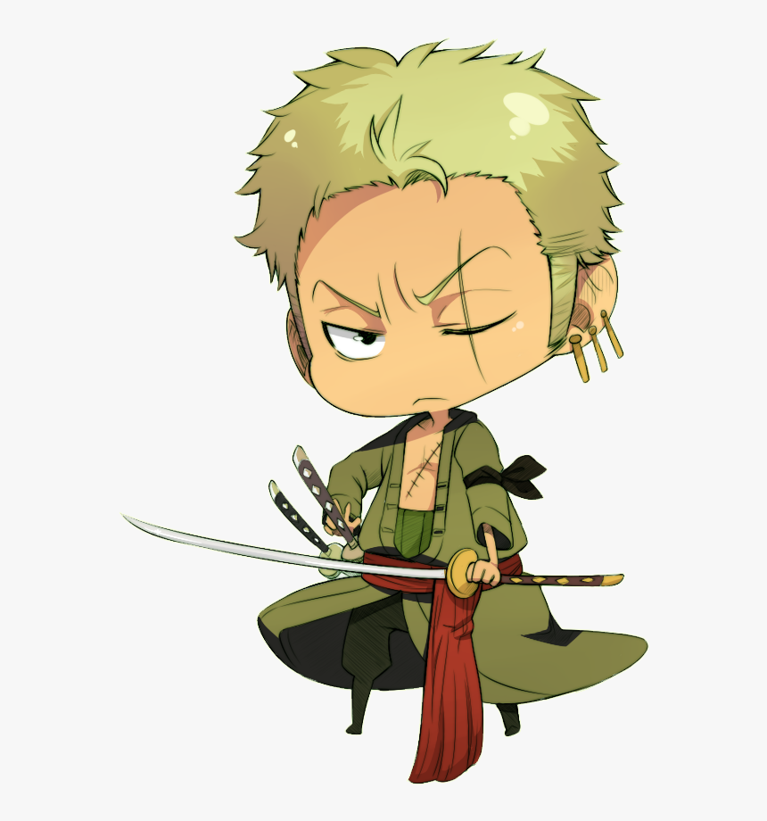 Chibiban Roronoa Zoro, HD Png Download , Transparent Png Image - PNGitem
