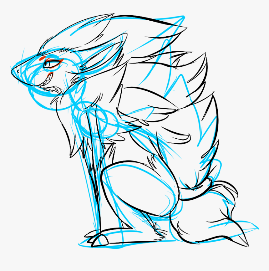 Zoroark S Anatomy Test By Frackkinkraken On, HD Png Download ...