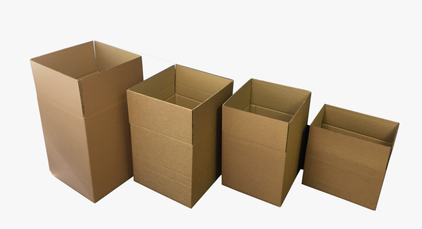 Row Of Cardboard Boxes, HD Png Download , Transparent Png Image - PNGitem