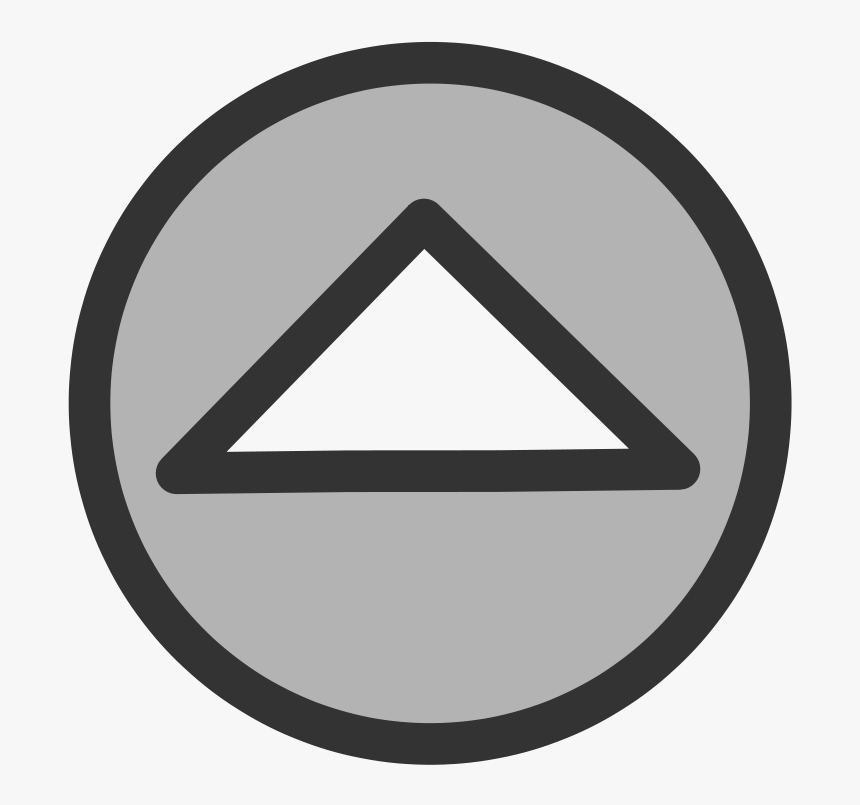 Up Arrow Svg Clip Arts - Arrow Button Transparent Png, Png Download ...