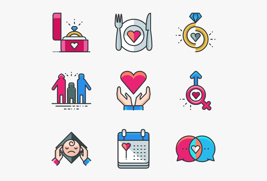 Relationship Icon Transparent Background, HD Png Download , Transparent ...