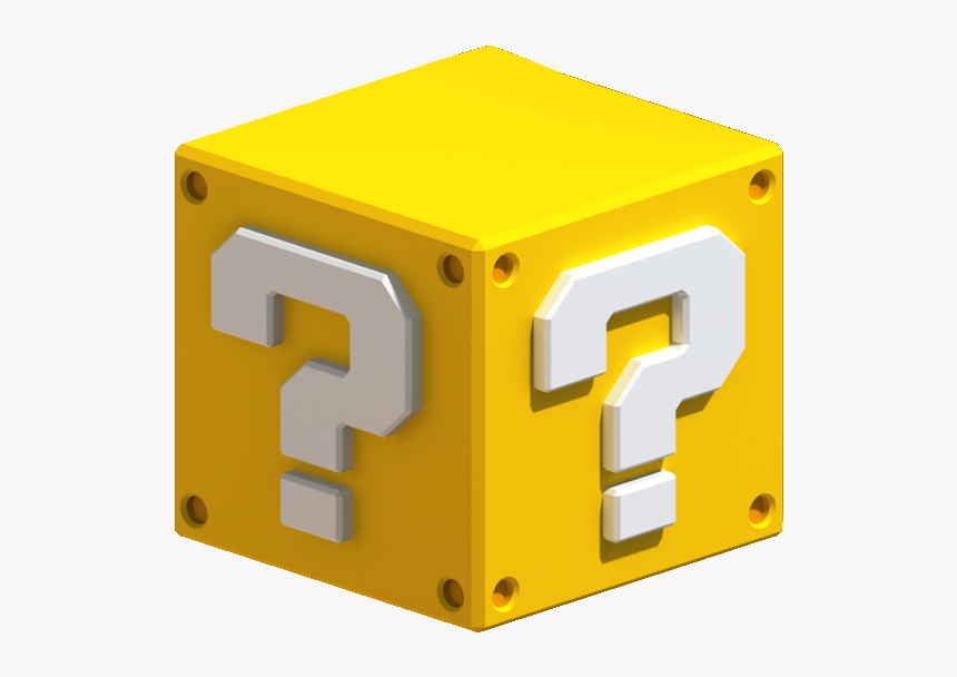 Question - Mario Question Block, HD Png Download , Transparent Png ...