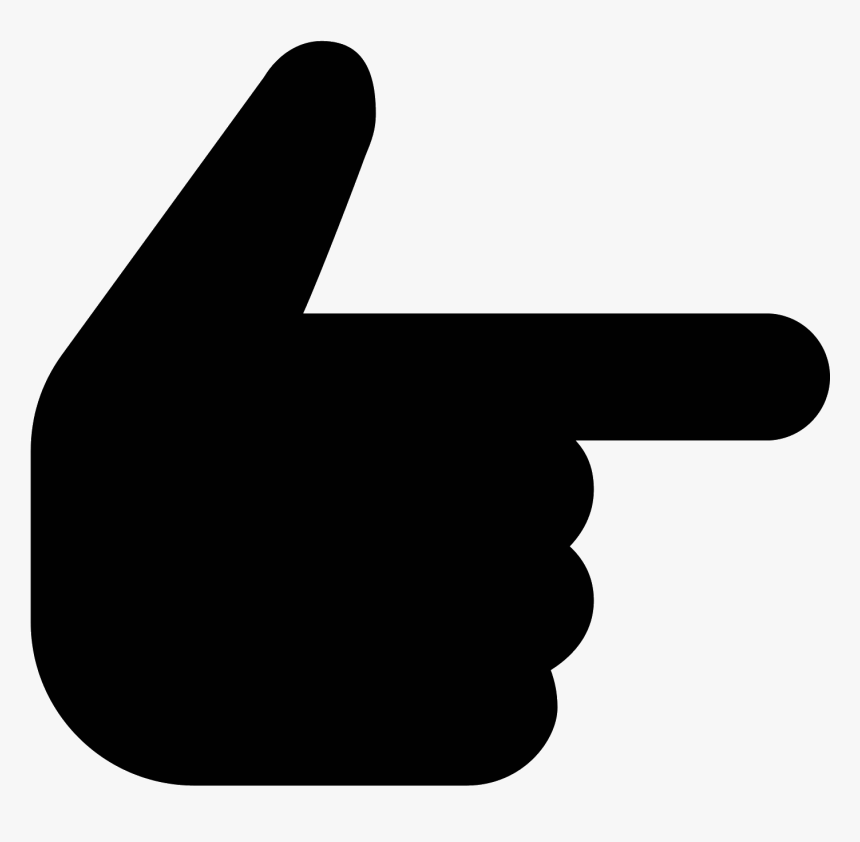 Transparent Hand Logo Png - Black Hand Icon Png, Png Download ...