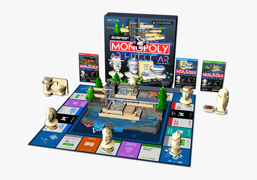 Augmented Reality Architect Monopoly Board Game Design - Augmented ...