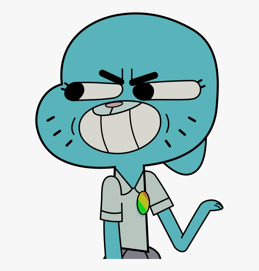 The Amazing World Of Gumball Angry Nicole