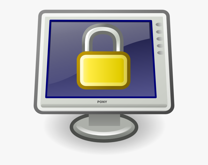 System Lock Screen Svg Clip Arts - System Lock Screen Png, Transparent ...