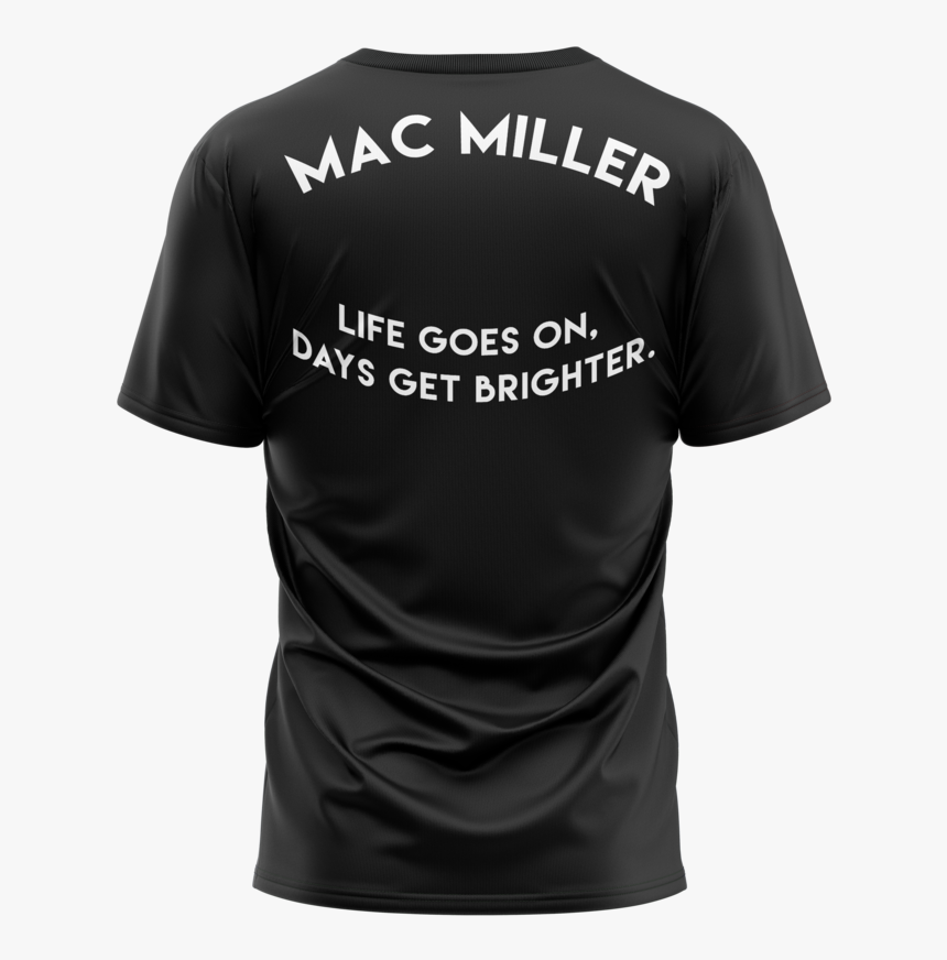 Mac Miller Tshirt Back , Png Download, Transparent Png , Transparent ...