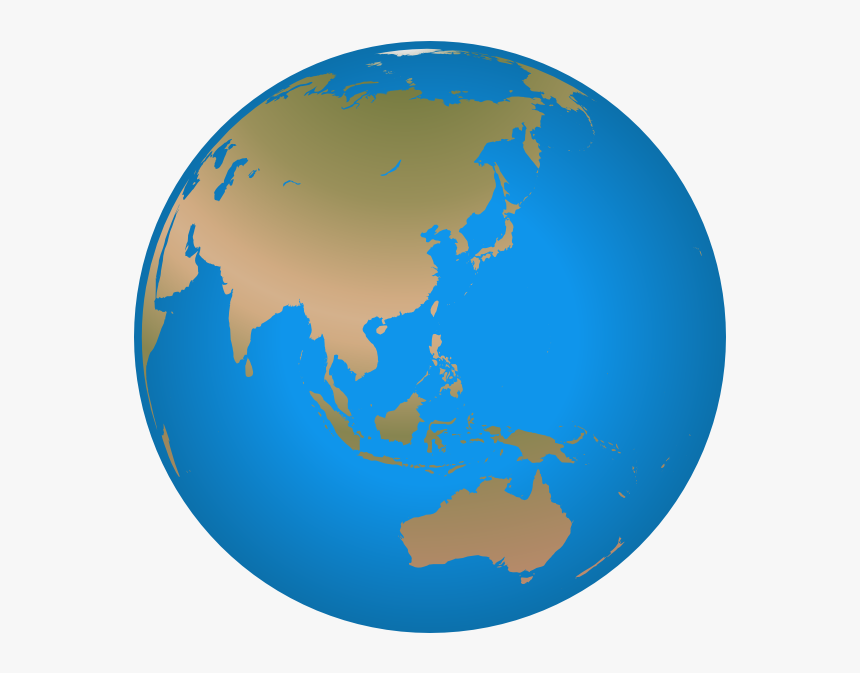 Globe Asia Clip Art, HD Png Download , Transparent Png Image - PNGitem