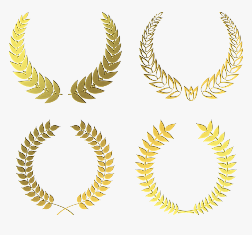 Gold Wreath Png, Transparent Png , Transparent Png Image - PNGitem