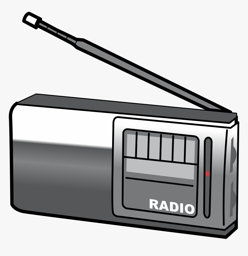 Simple Portable Radio Clip Arts, HD Png Download , Transparent Png ...