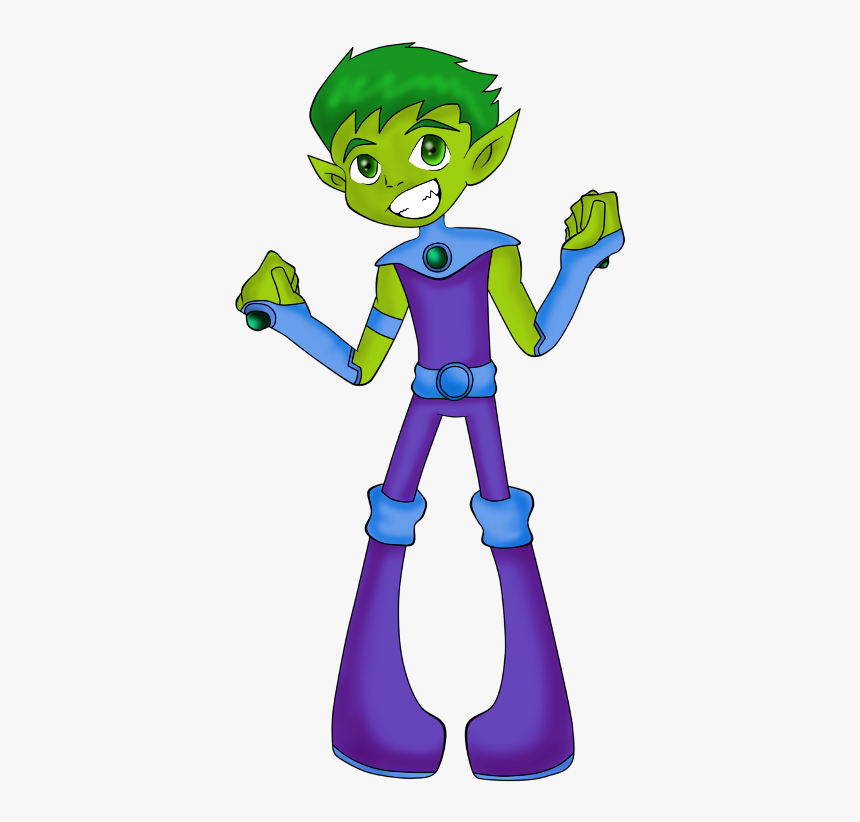 Picture Of Beast Boy-tgg455, HD Png Download , Transparent Png Image ...
