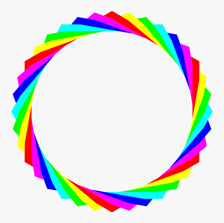 Rainbow Circle Clip Art, HD Png Download , Transparent Png Image - PNGitem