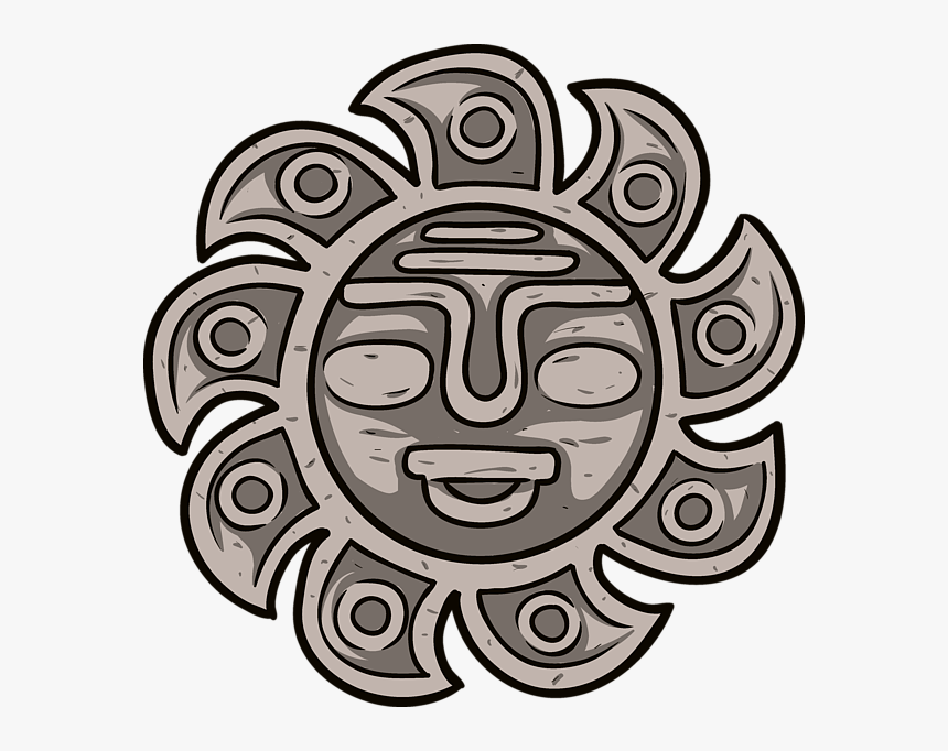 Art Aztec Sun By Vadim Pavlov, HD Png Download , Transparent Png Image ...