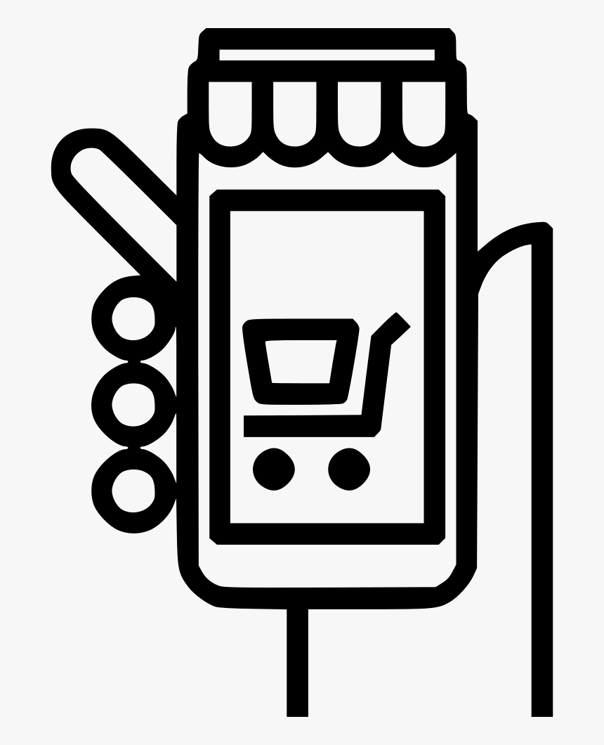 Mobile Shop Shopping Online Smartphone, HD Png Download , Transparent ...