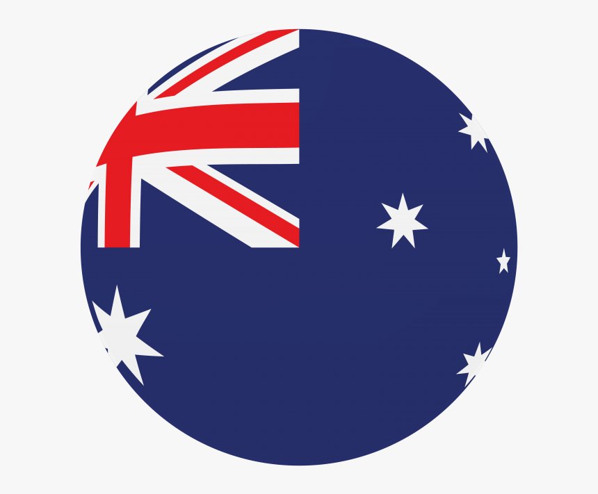 Australia Round Flag, HD Png Download , Transparent Png Image - PNGitem