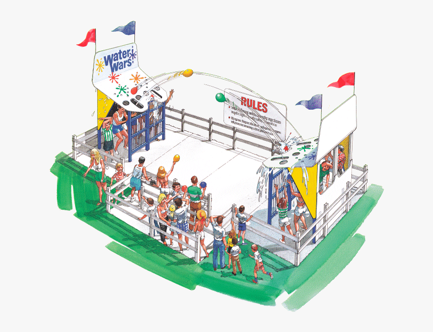 Play The Ultimate Water Balloon Game Water Wars Is, HD Png Download ...