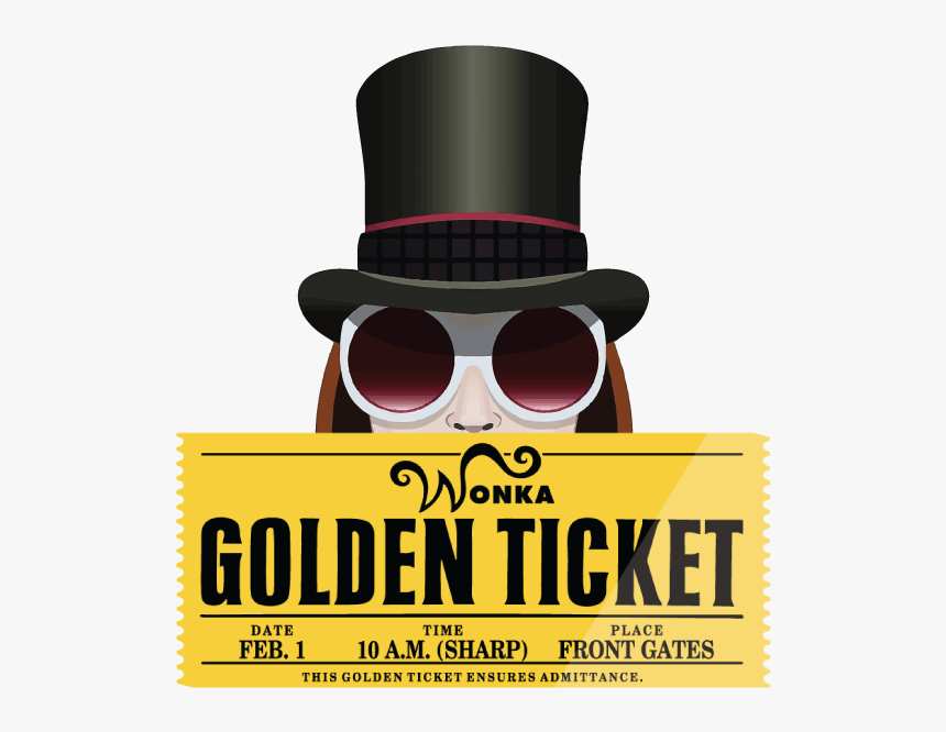 Golden Ticket Png, Transparent Png , Transparent Png Image - PNGitem