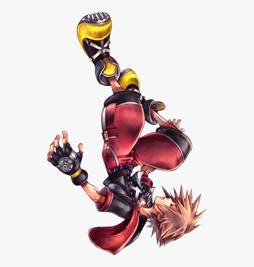 Kingdom Hearts Sora Falling Png Jpg Freeuse, Transparent Png ...