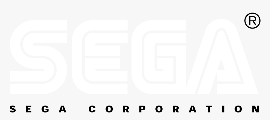 Sega Logo Black And White, HD Png Download , Transparent Png Image ...