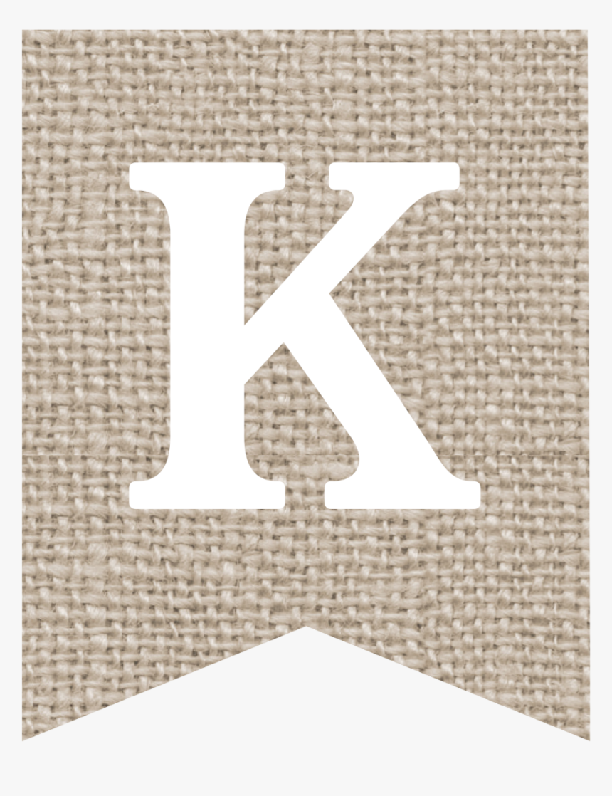 Free Printable Burlap Banner Diy Decor, HD Png Download , Transparent ...