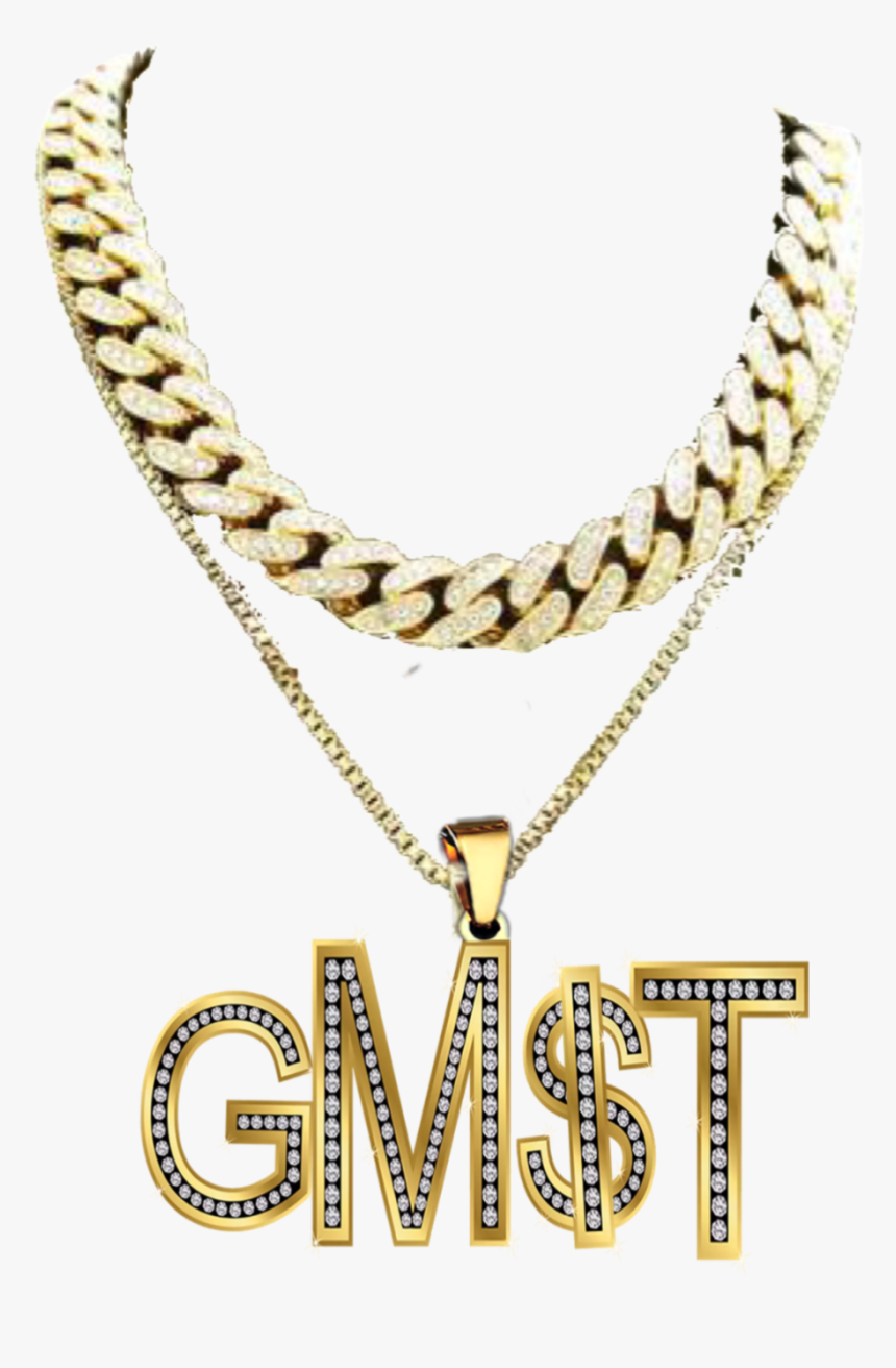 #jewerly #necklace #chain #diamond #gold #rapper #gmst, HD Png Download ...