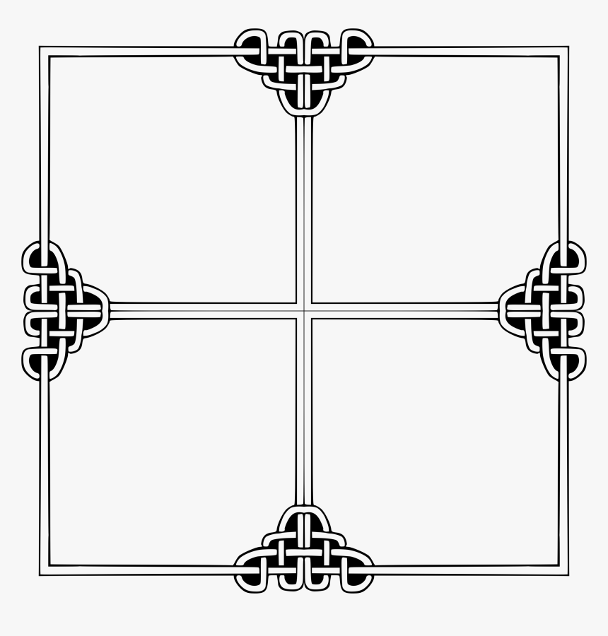 Celtic Frame Continued 2 Clip Arts, HD Png Download , Transparent Png ...