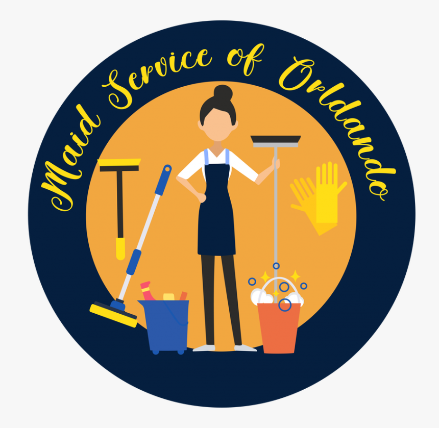 Maid Service Of Orlando Logo, HD Png Download , Transparent Png Image ...