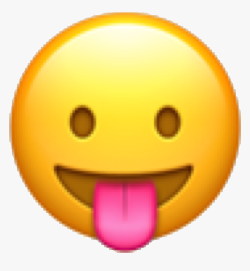#emoji #emojicon #emote #face #emojiface #tongue #tongueout, HD Png ...