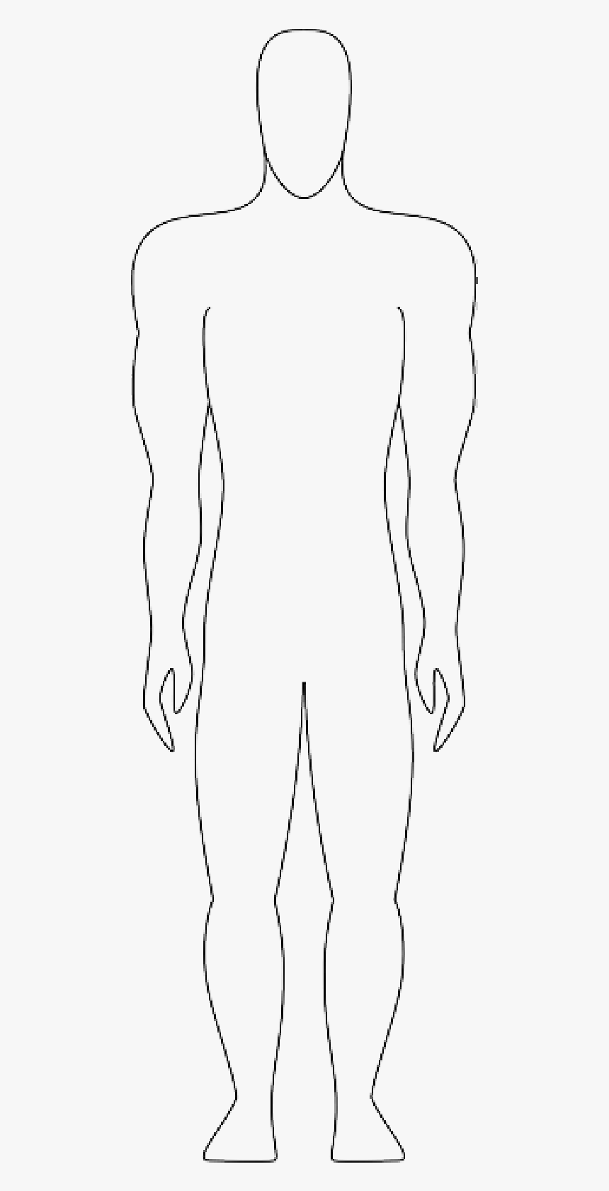 Transparent Person Outline Png, Png Download , Transparent Png Image ...