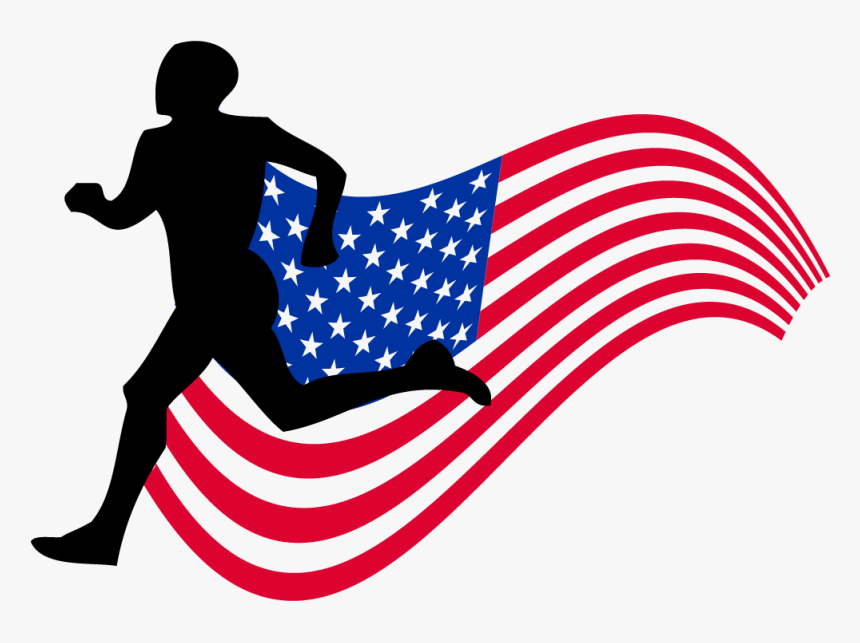 Runner Logo Flag Clipart , Png Download, Transparent Png , Transparent ...