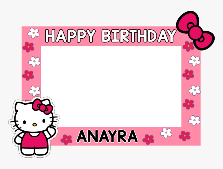 Girl Birthday Border