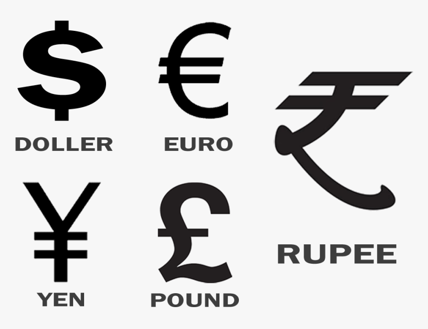 In A World Full Of Abbreviations To Denote Their Currency,, HD Png ...