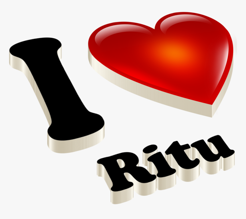 Ritu Heart Name Transparent Png, Png Download , Transparent Png Image ...