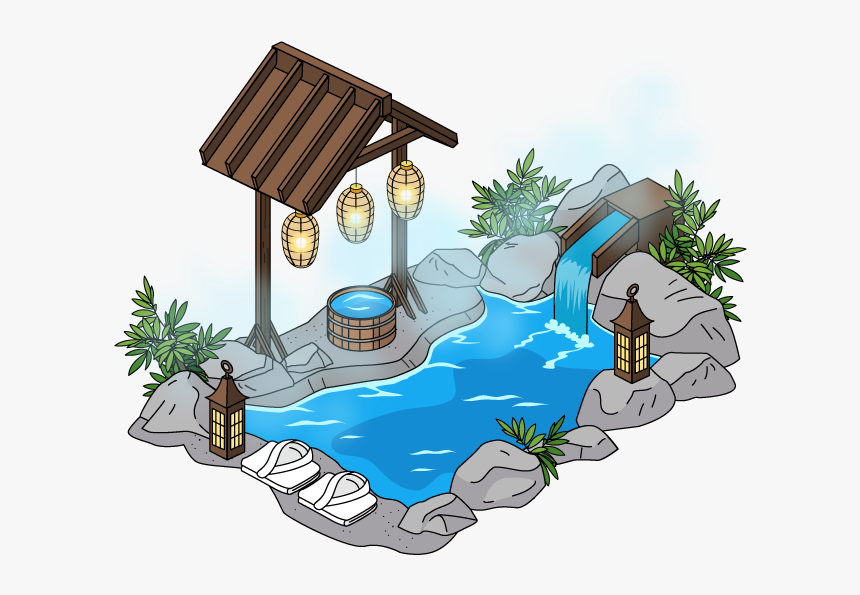 Cartoon Hot Springs Clipart , Png Download, Transparent Png ...