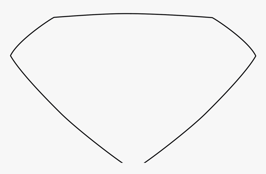 Blank Superman Shield Writing Template Clipart Best, HD Png Download ...