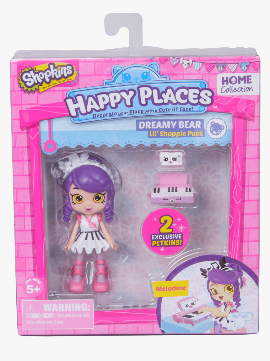 Happy Places Shopkins Doll Single Pack, HD Png Download , Transparent ...