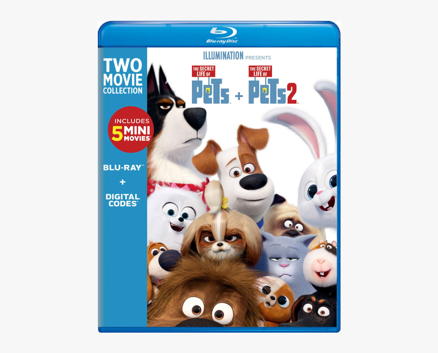 The Secret Life Of Pets 2-movie Collection Only $14, HD Png Download ...