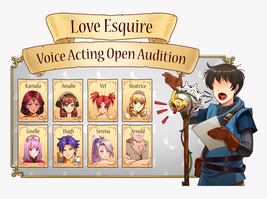 Voice Acting Open Audition , Png Download, Transparent Png ...