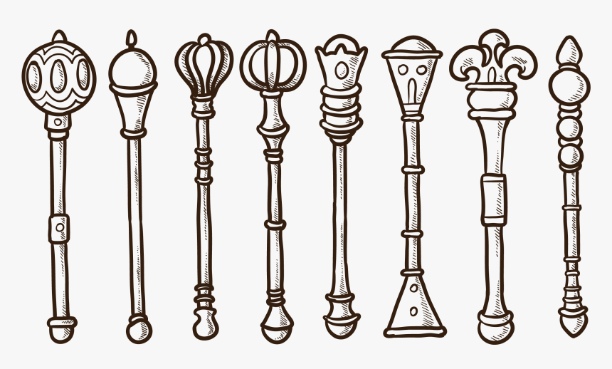 Sceptre Icons Vector, HD Png Download , Transparent Png Image - PNGitem
