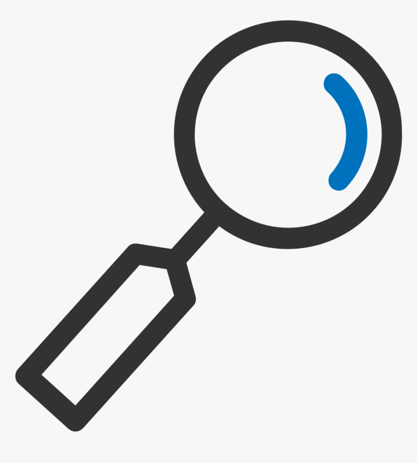Transparent Magnifying Glass Icon Png - Magnifying Glass Icon ...
