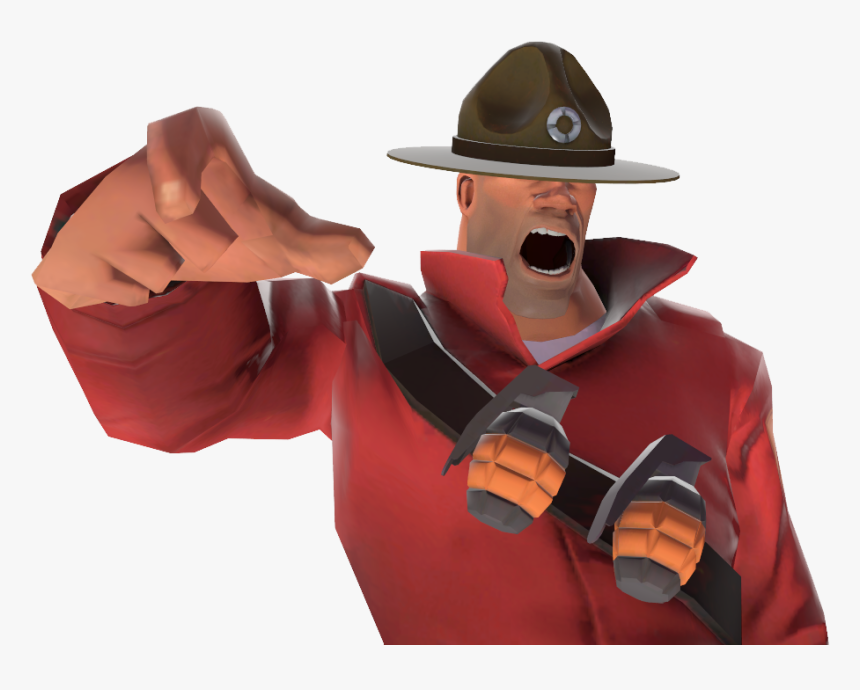Sergeants Drill Hat Tf2, HD Png Download , Transparent Png Image - PNGitem